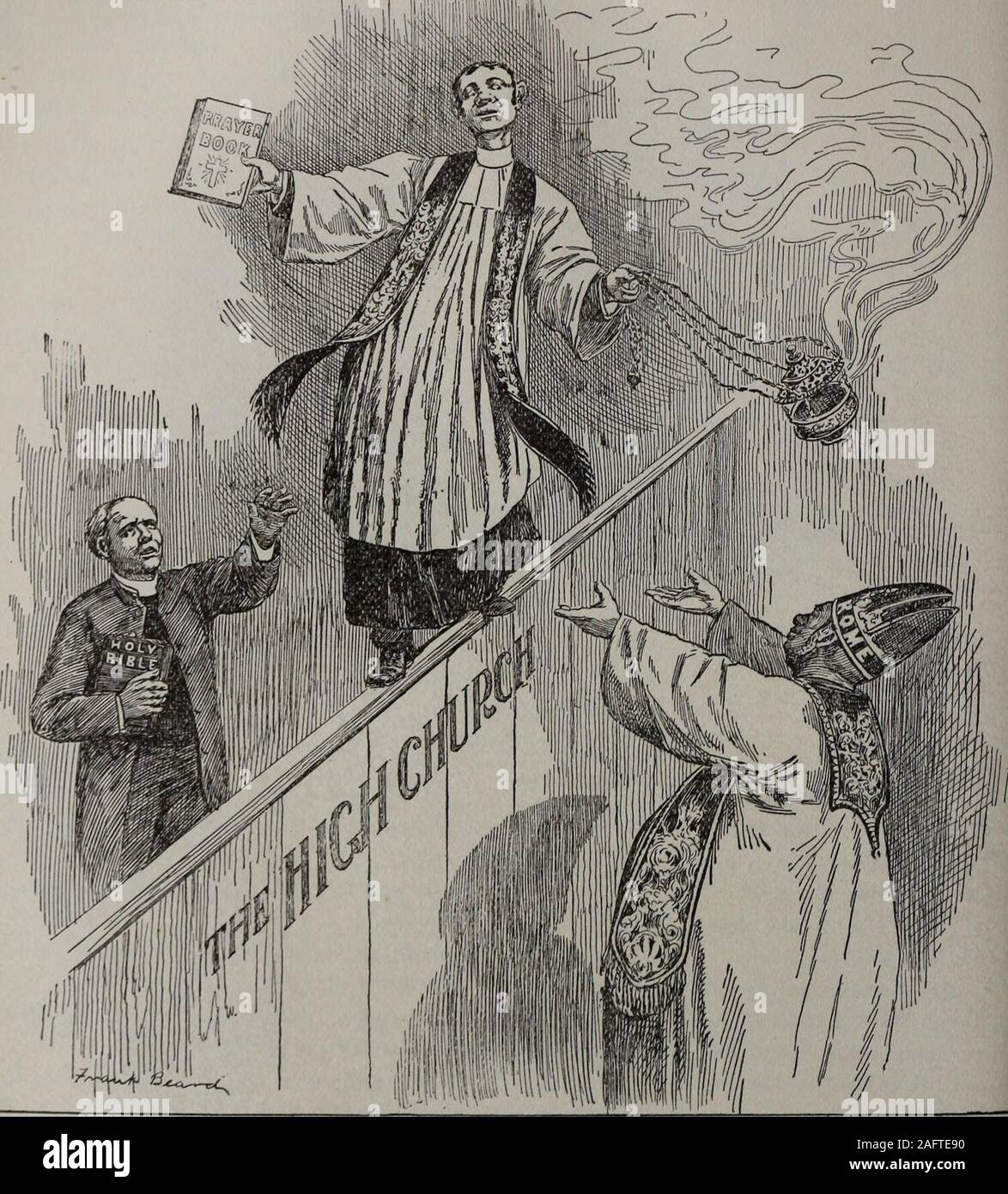 . "Blasts" from The Ram's Horn. evil smiles when he meets a Chris-tian ...