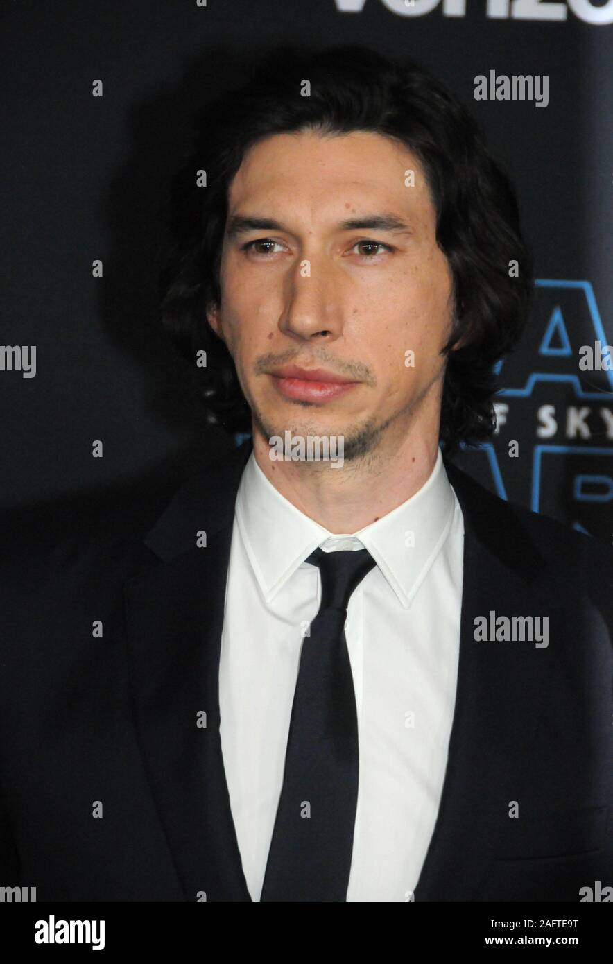 Hollywood, California, USA 16th December 2019 Actor Adam Driver attends ...