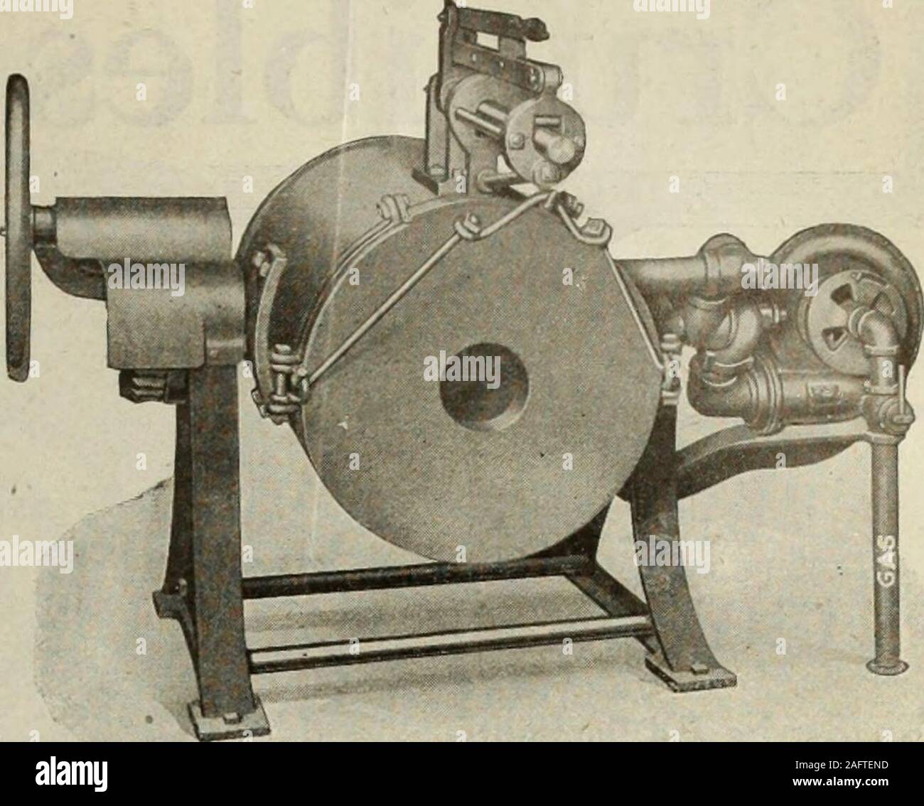 . Canadian foundryman (1918). Front view of furnace equipped with ...