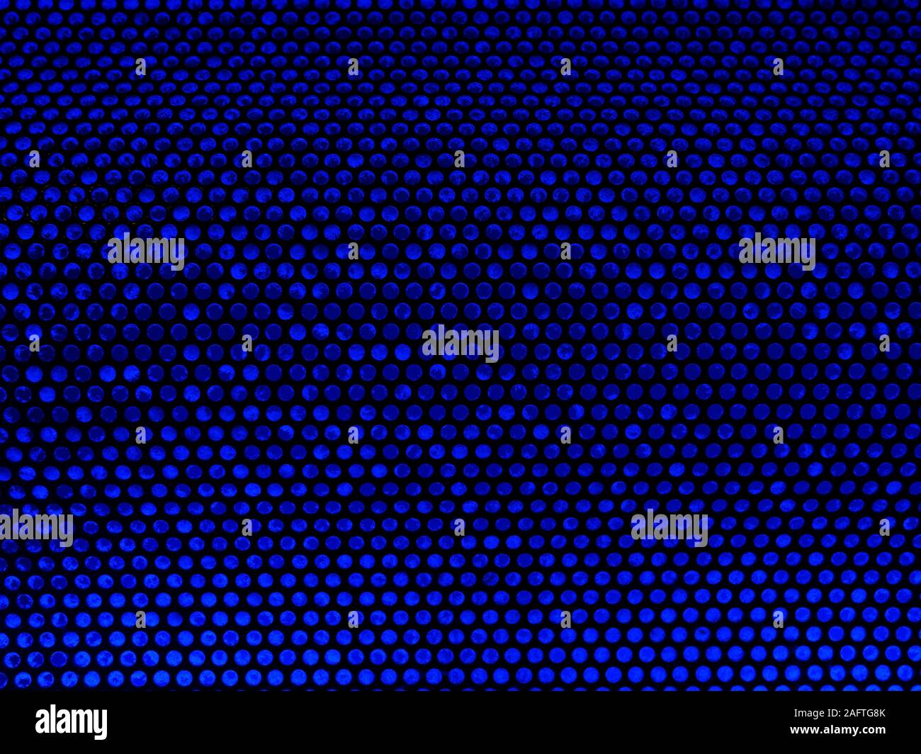 seamless pattern with blue dots on black background, created by a metal ...