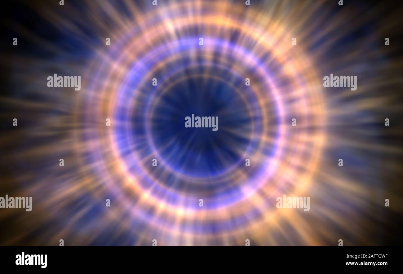 Abstract background imitating a portal in space Stock Photo - Alamy