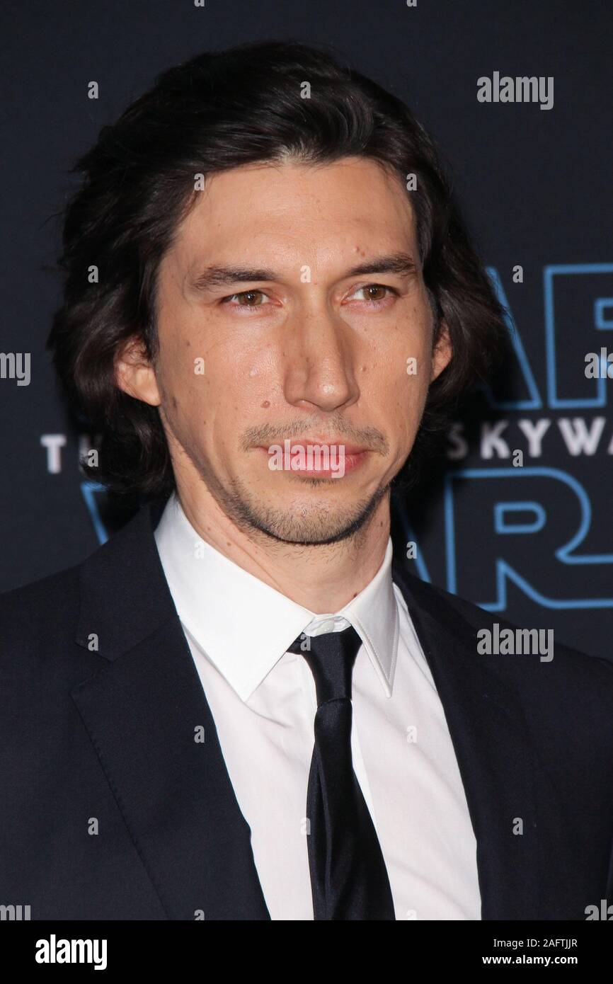 Los Angeles, USA. 16th Dec, 2019. Adam Driver at Lucasfilm's "Star Wars ...