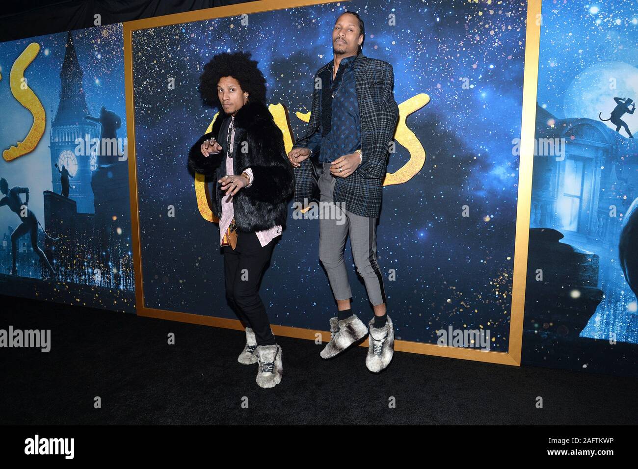 (L-R) Laurent Bourgeois and Larry Bourgeois, known as “Les Twins ...