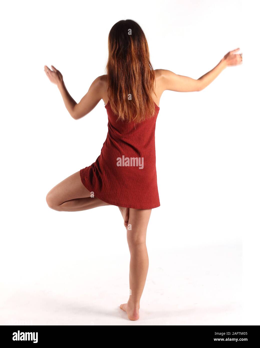 December 2019 - Young fitness model doing Yoga exercises wearing and ...