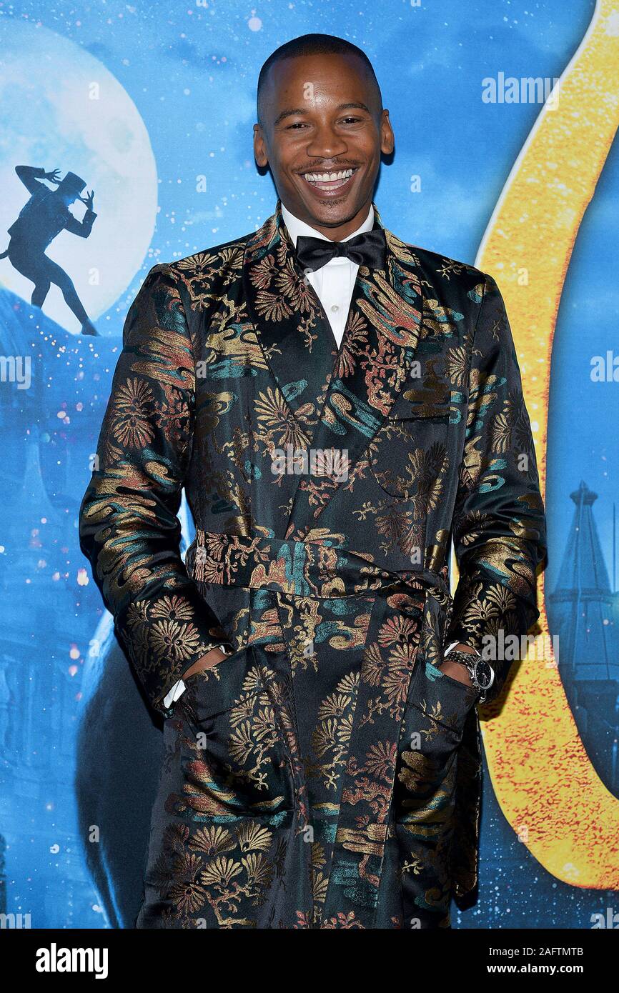 New York, USA. 16th Dec, 2019. Eric Underwood attends the World ...