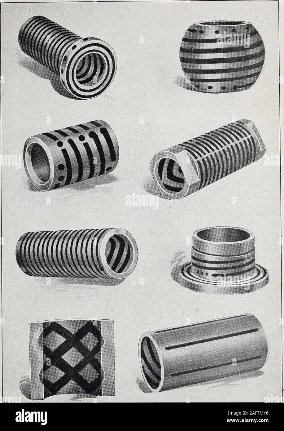 . Graphite. Types of Nigrum oilless bushings. (Bound Brook Oilless ...