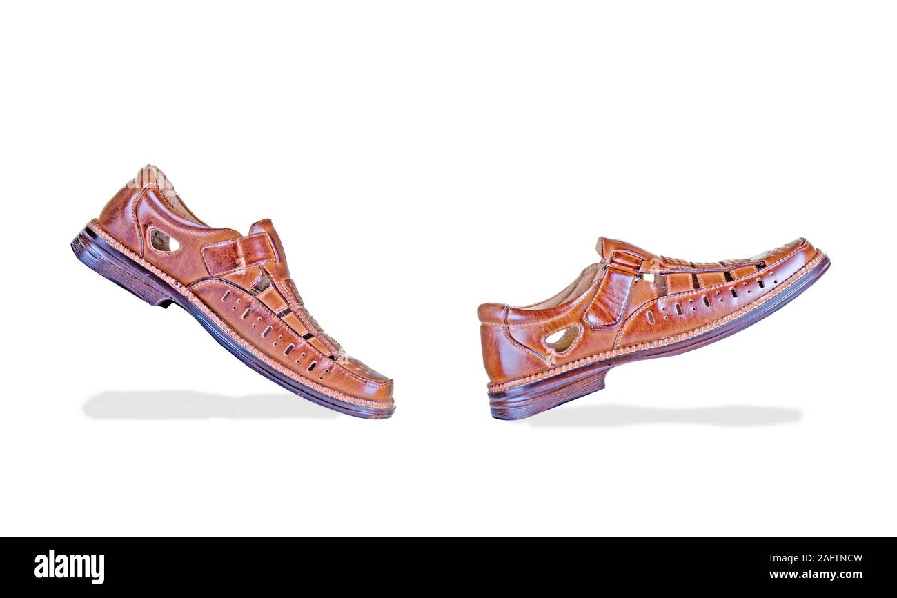 Pair of sandals Stock Photo - Alamy