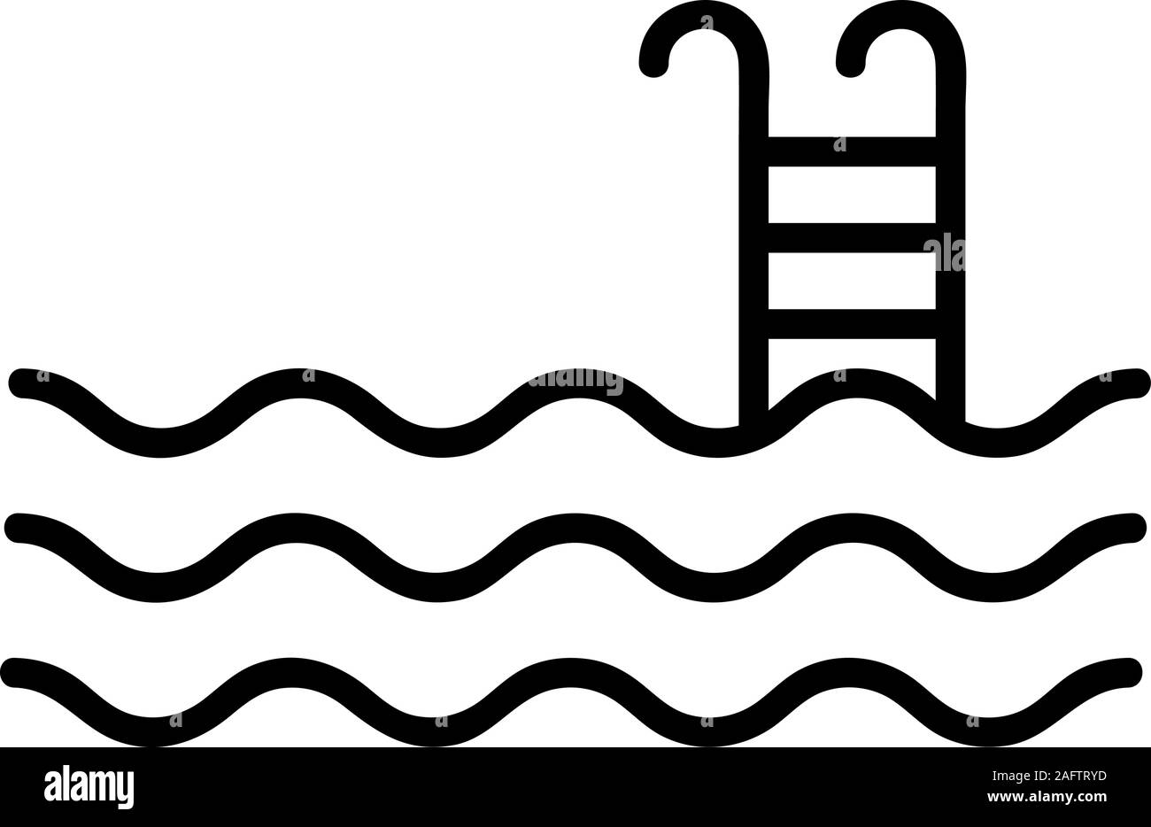 Swim steps Stock Vector Images - Alamy