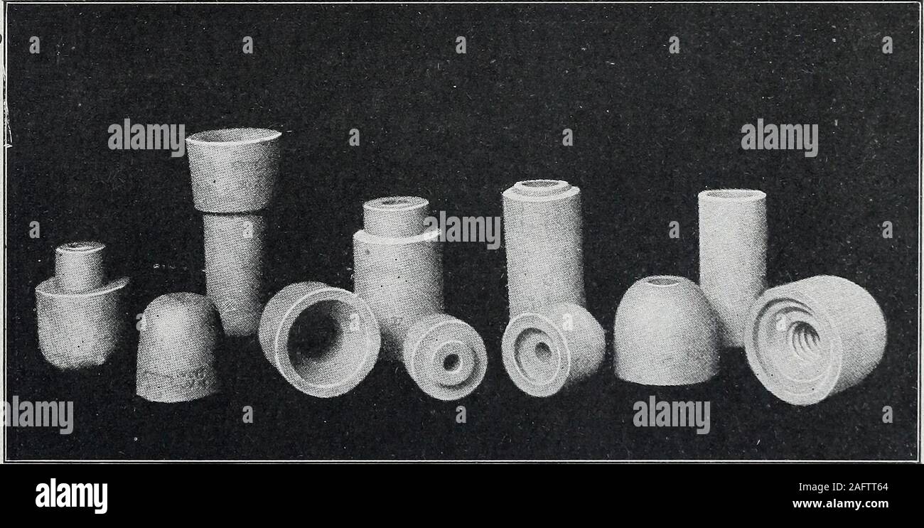 . Graphite. Funnel or extension tops, for increasing the capacity of ...