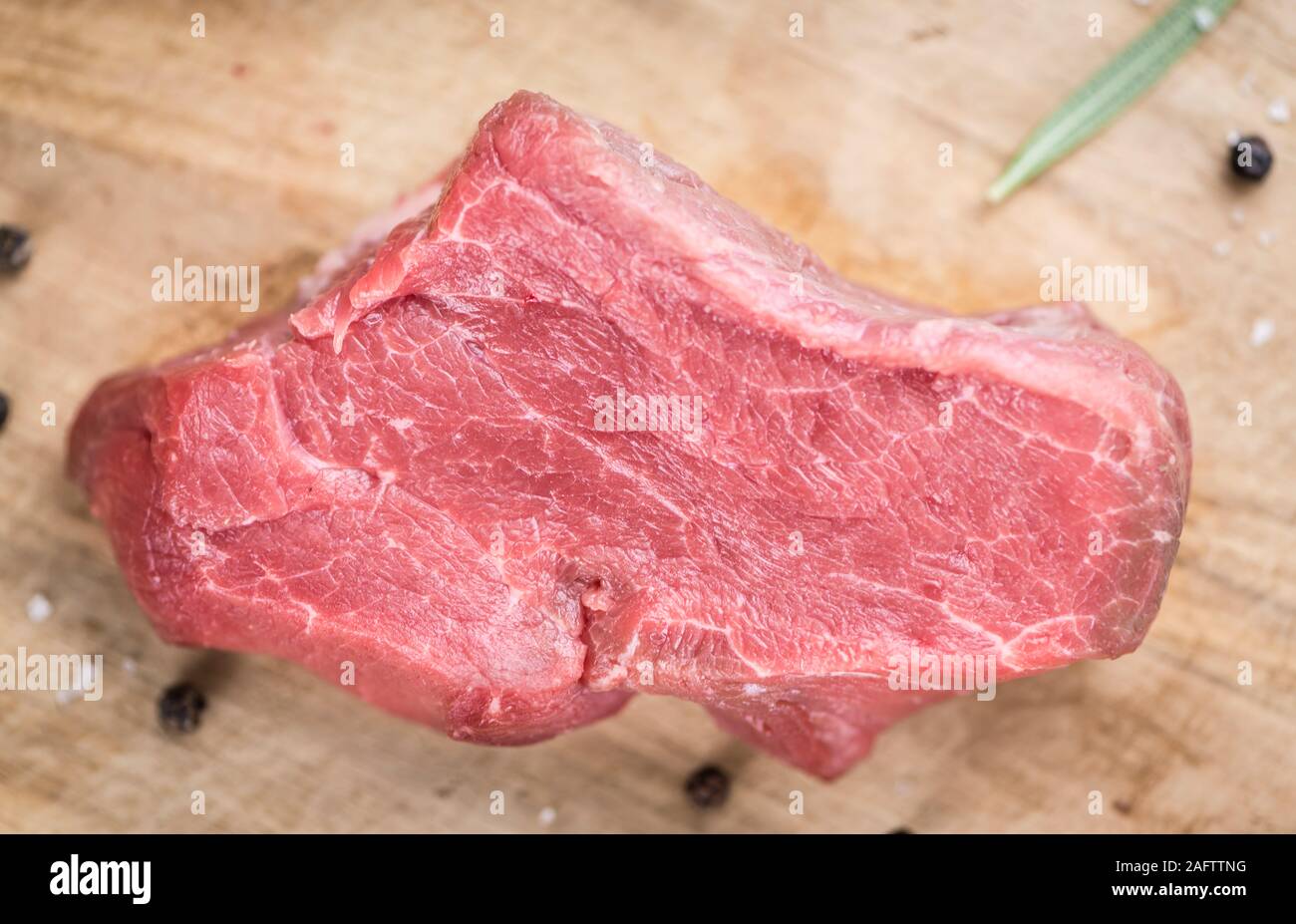 Fresh Beef Fillet as detailed close-up shot (selective focus Stock ...