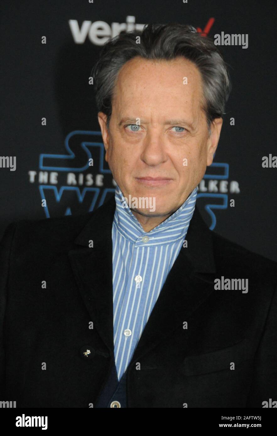 Hollywood, California, USA 16th December 2019 Actor Richard E. Grant ...