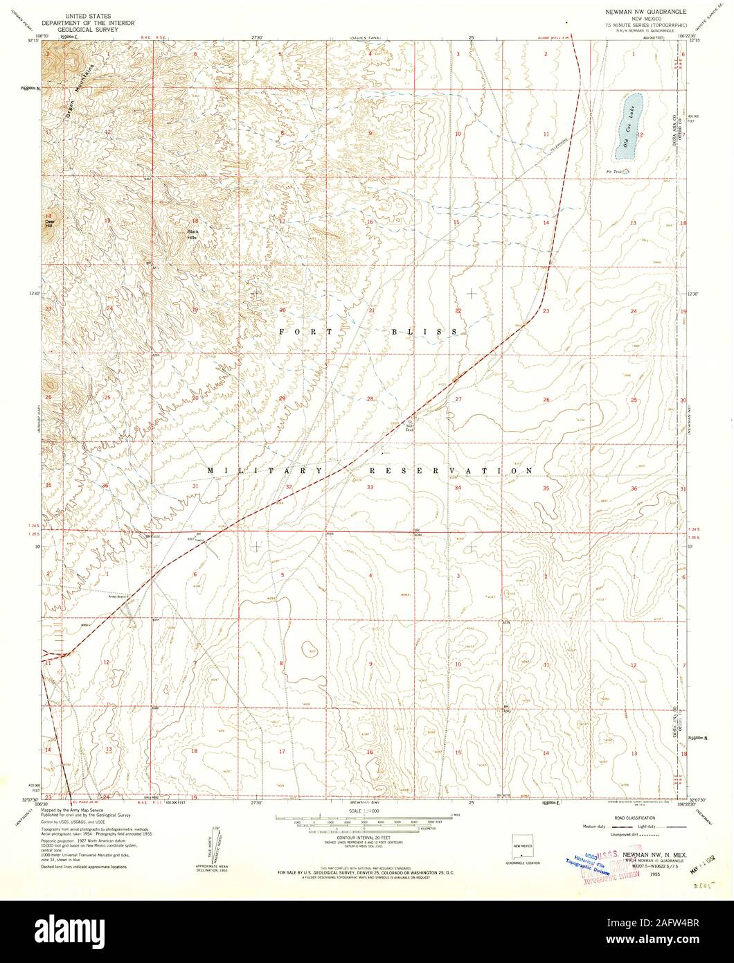 Map of newman Cut Out Stock Images & Pictures - Alamy