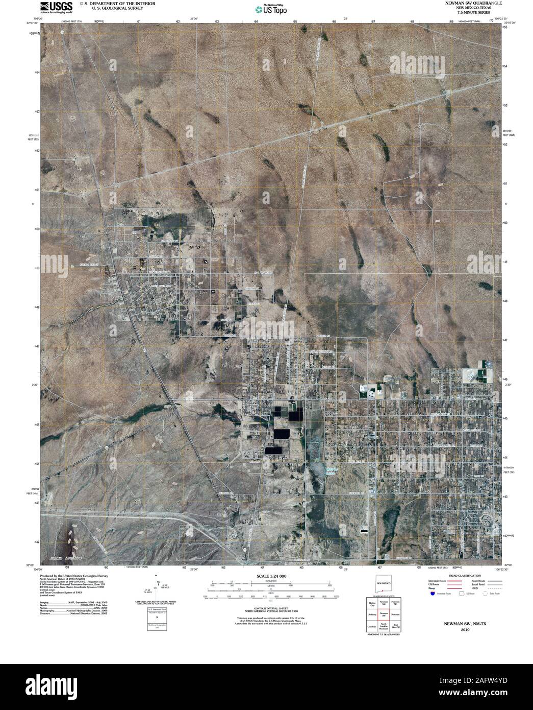 Map of newman Cut Out Stock Images & Pictures - Alamy