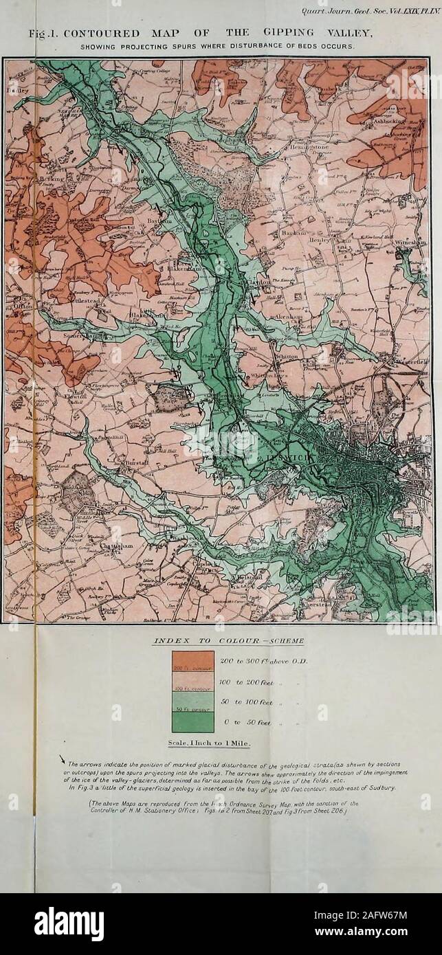 Geological map of london hi-res stock photography and images - Alamy