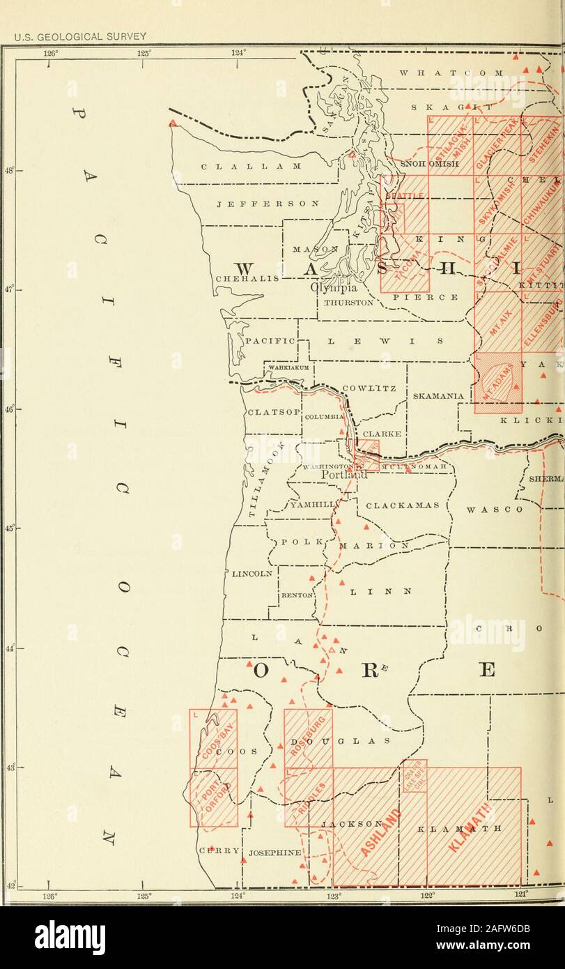 Map of hanna hi-res stock photography and images - Alamy