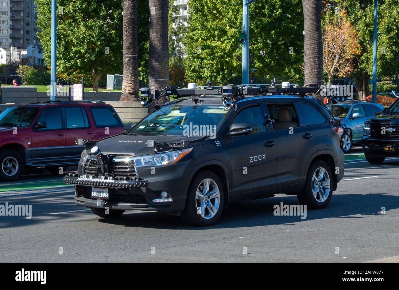 Zoox car hi-res stock photography and images - Alamy