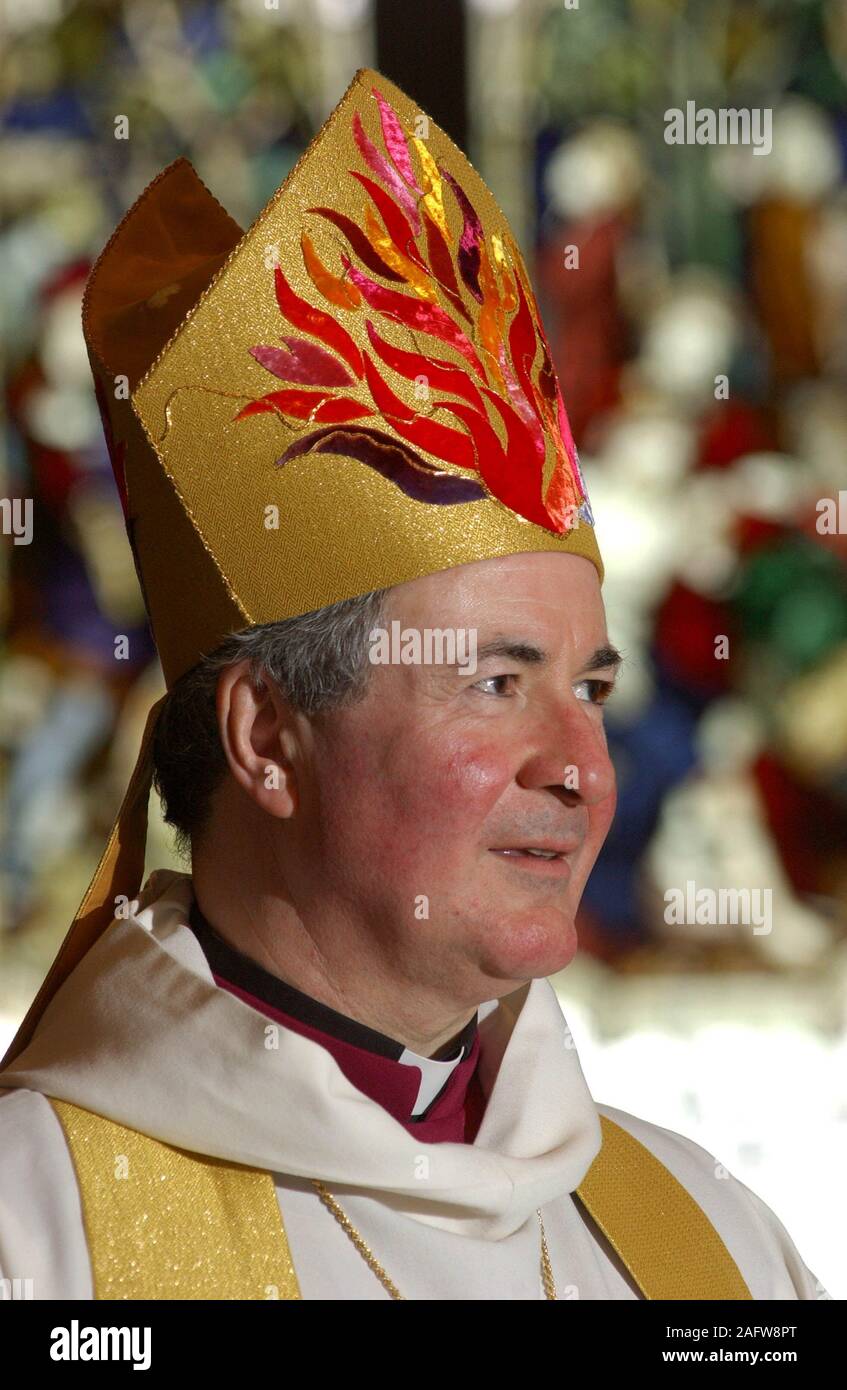 The new Bishop of Monmouth The Right Reverend Dominic Walker pictured ...