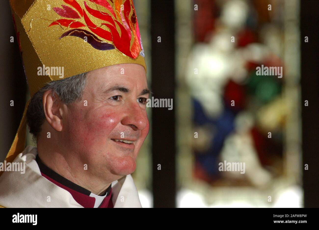 The new Bishop of Monmouth The Right Reverend Dominic Walker pictured ...