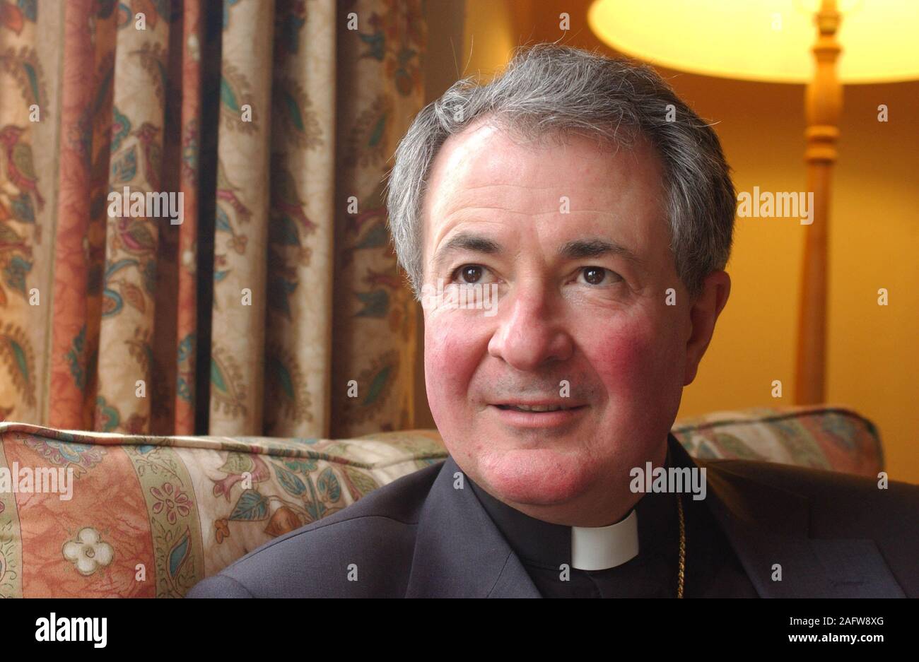 The new Bishop of Monmouth The Right Reverend Dominic Walker pictured ...