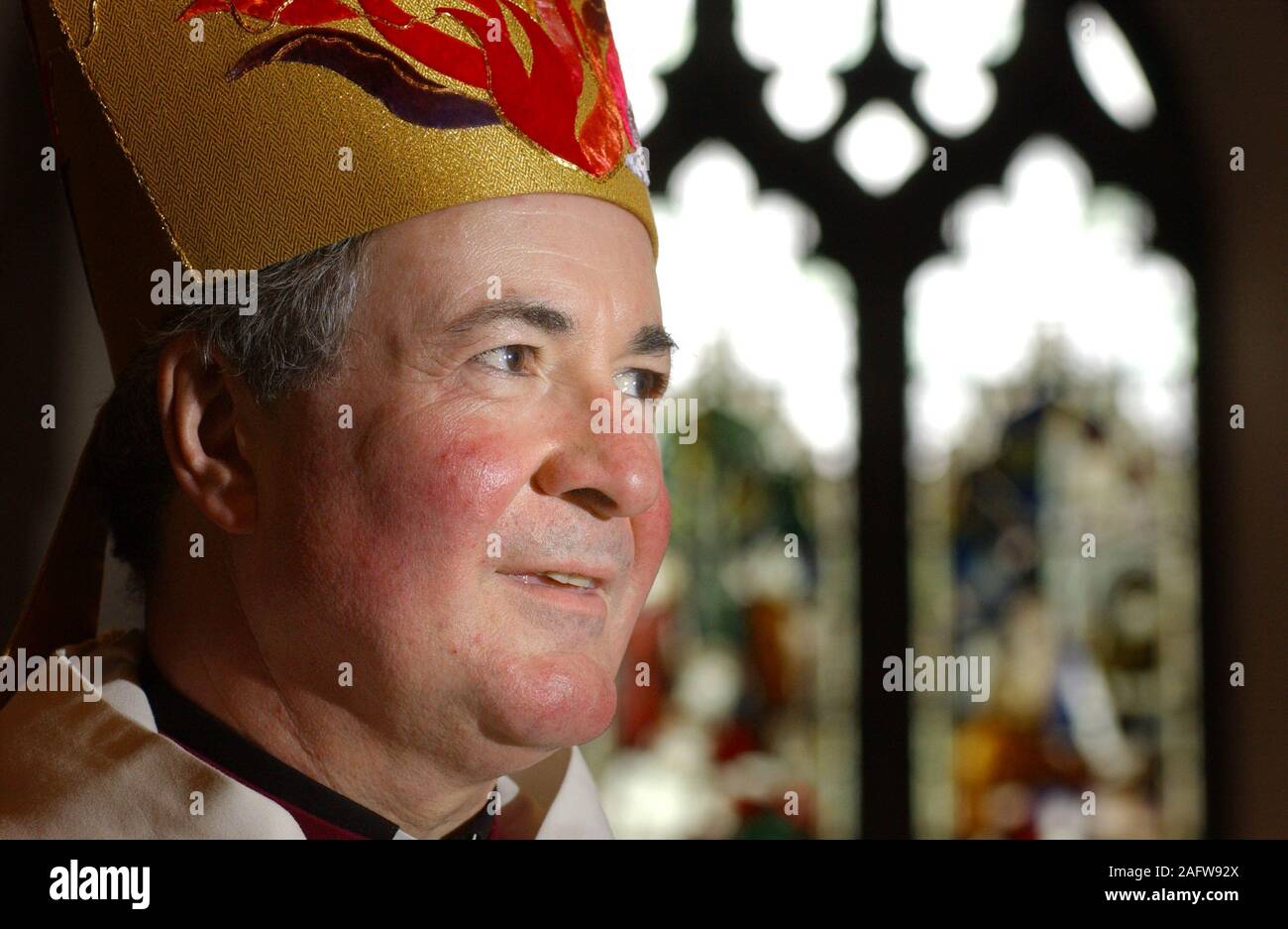The new Bishop of Monmouth The Right Reverend Dominic Walker pictured ...