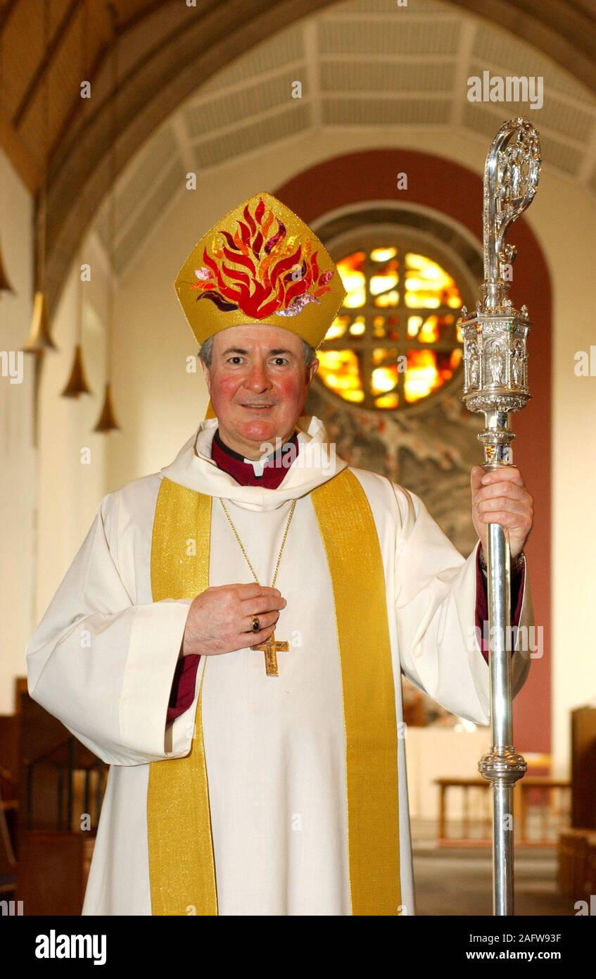 The new Bishop of Monmouth The Right Reverend Dominic Walker pictured ...
