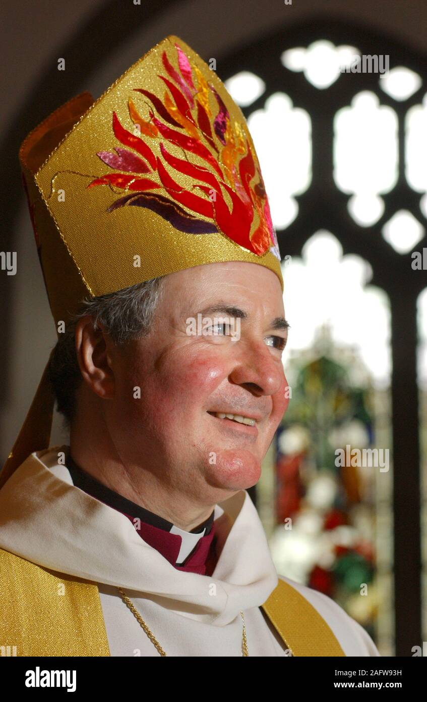 The new Bishop of Monmouth The Right Reverend Dominic Walker pictured ...