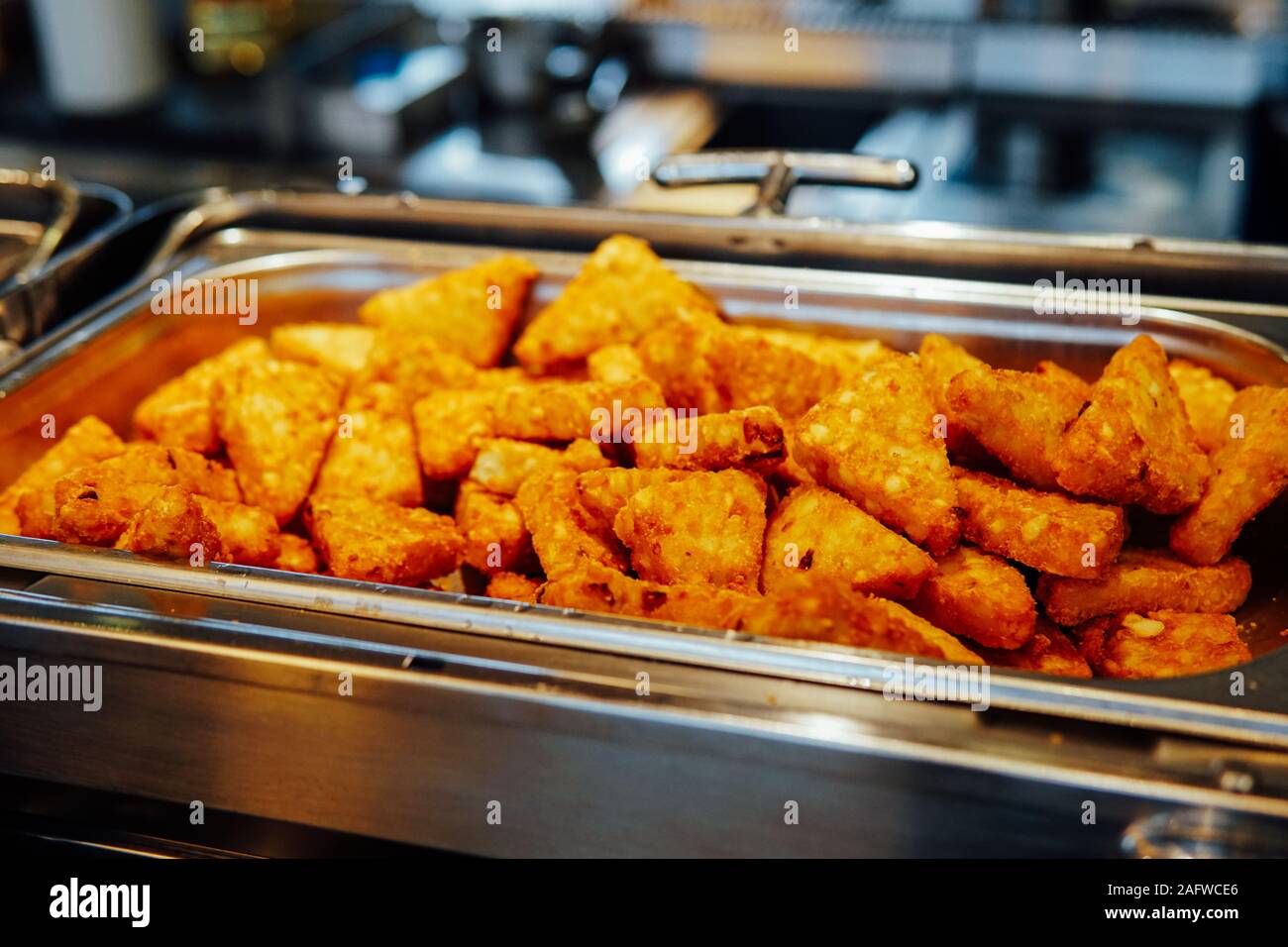 Fried and baked food delicious cuisine food Stock Photo - Alamy