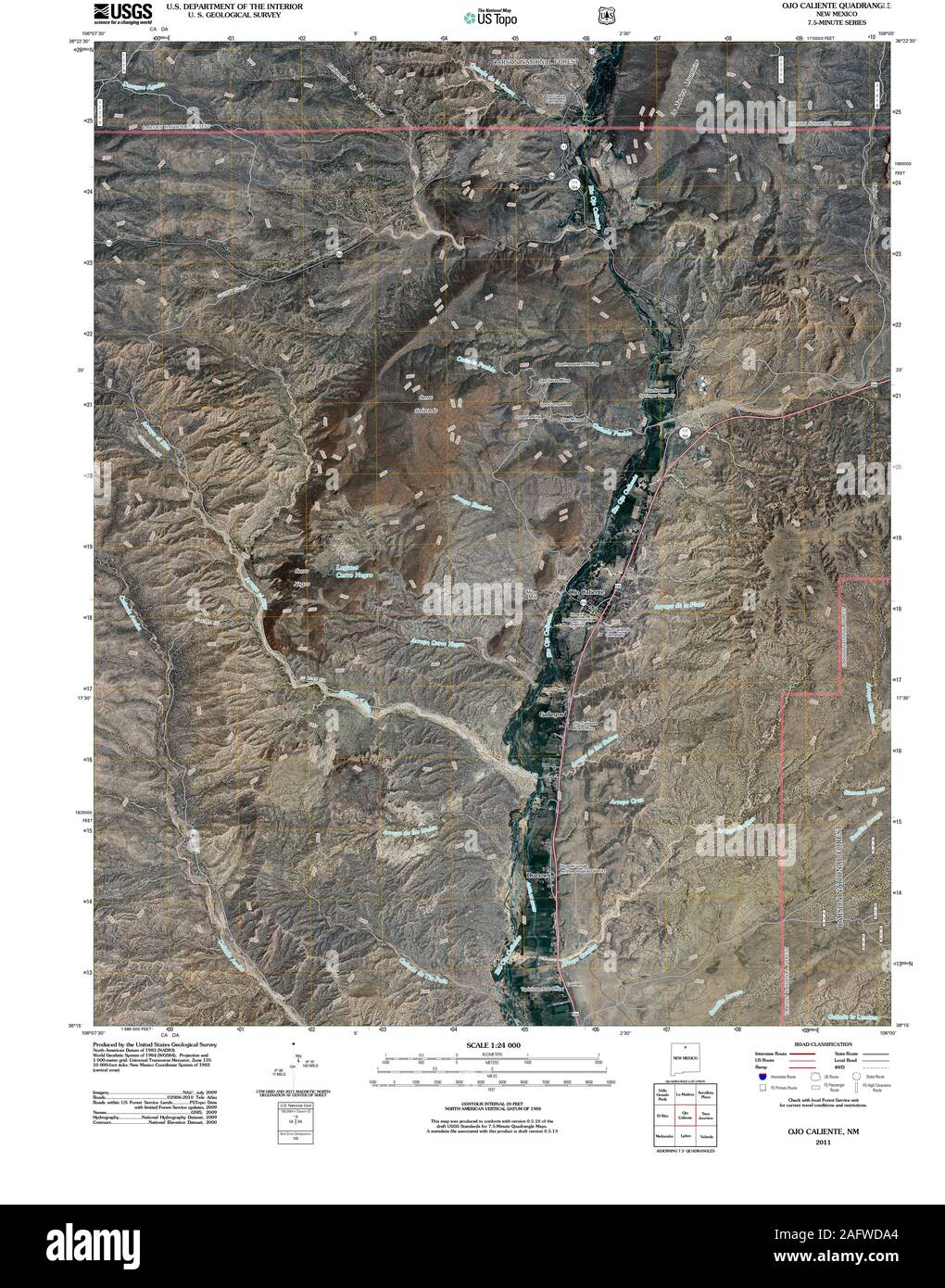 Ojo caliente Cut Out Stock Images & Pictures - Alamy