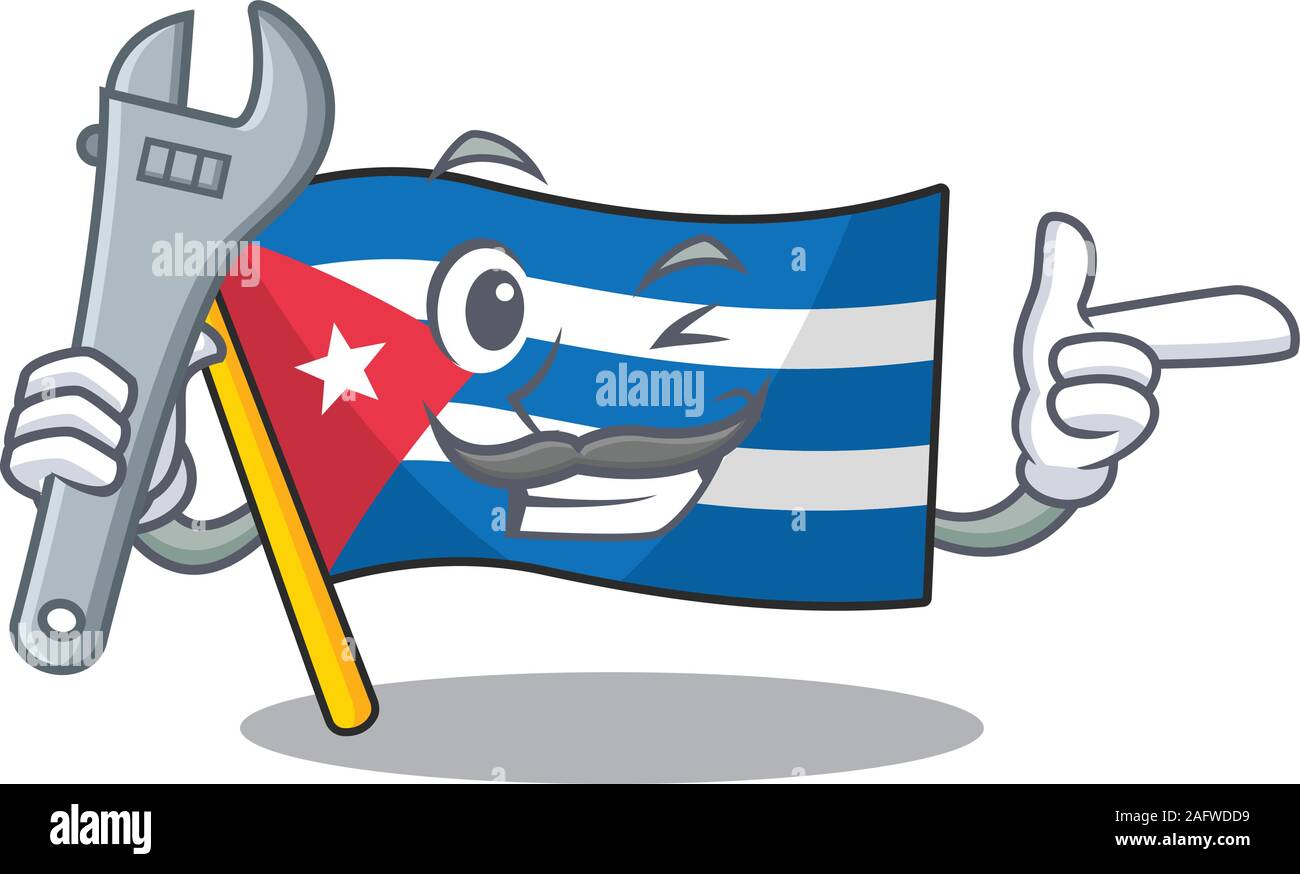 Cuban mechanic Stock Vector Images - Alamy