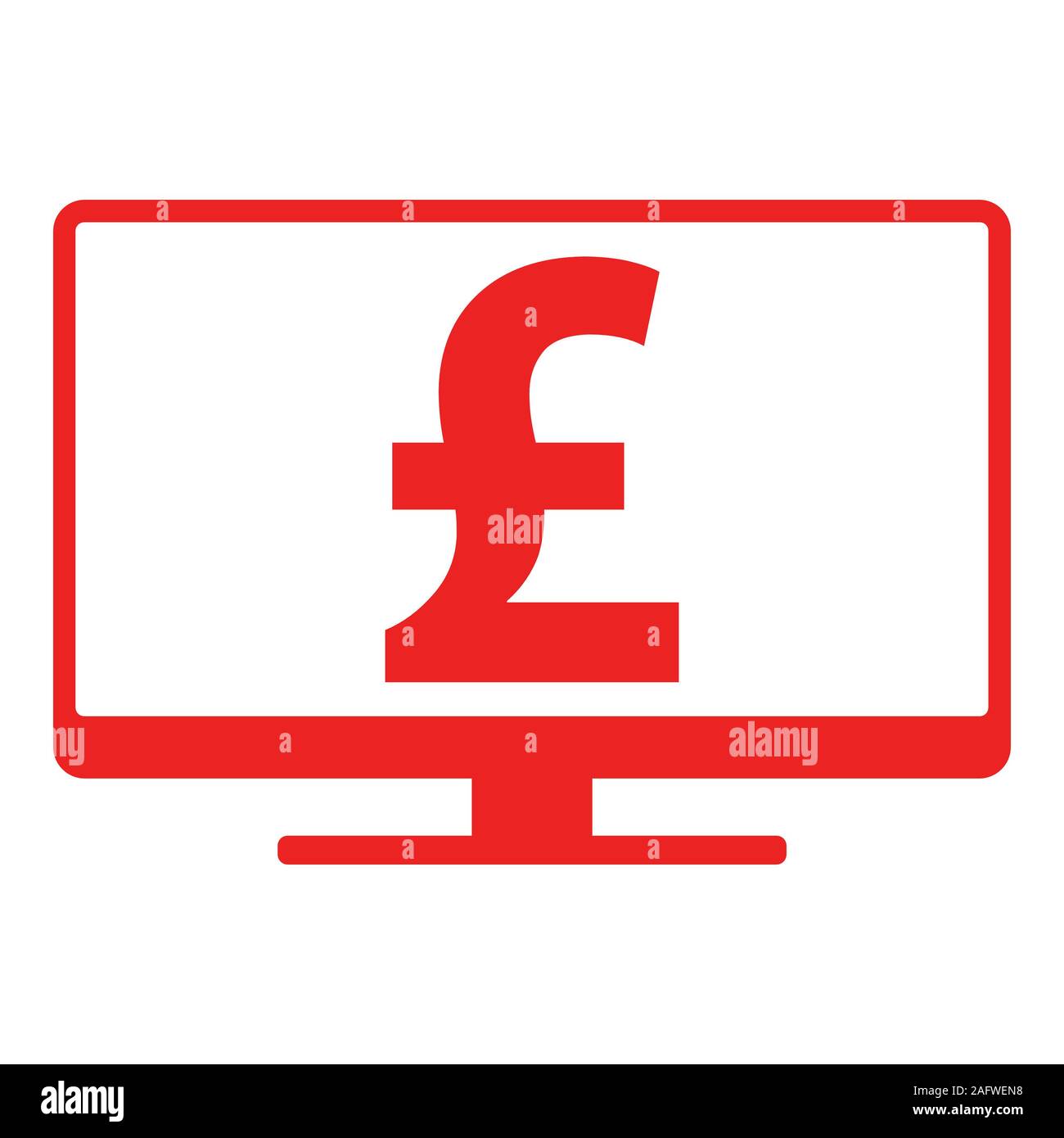 Pound symbol display Cut Out Stock Images & Pictures - Alamy