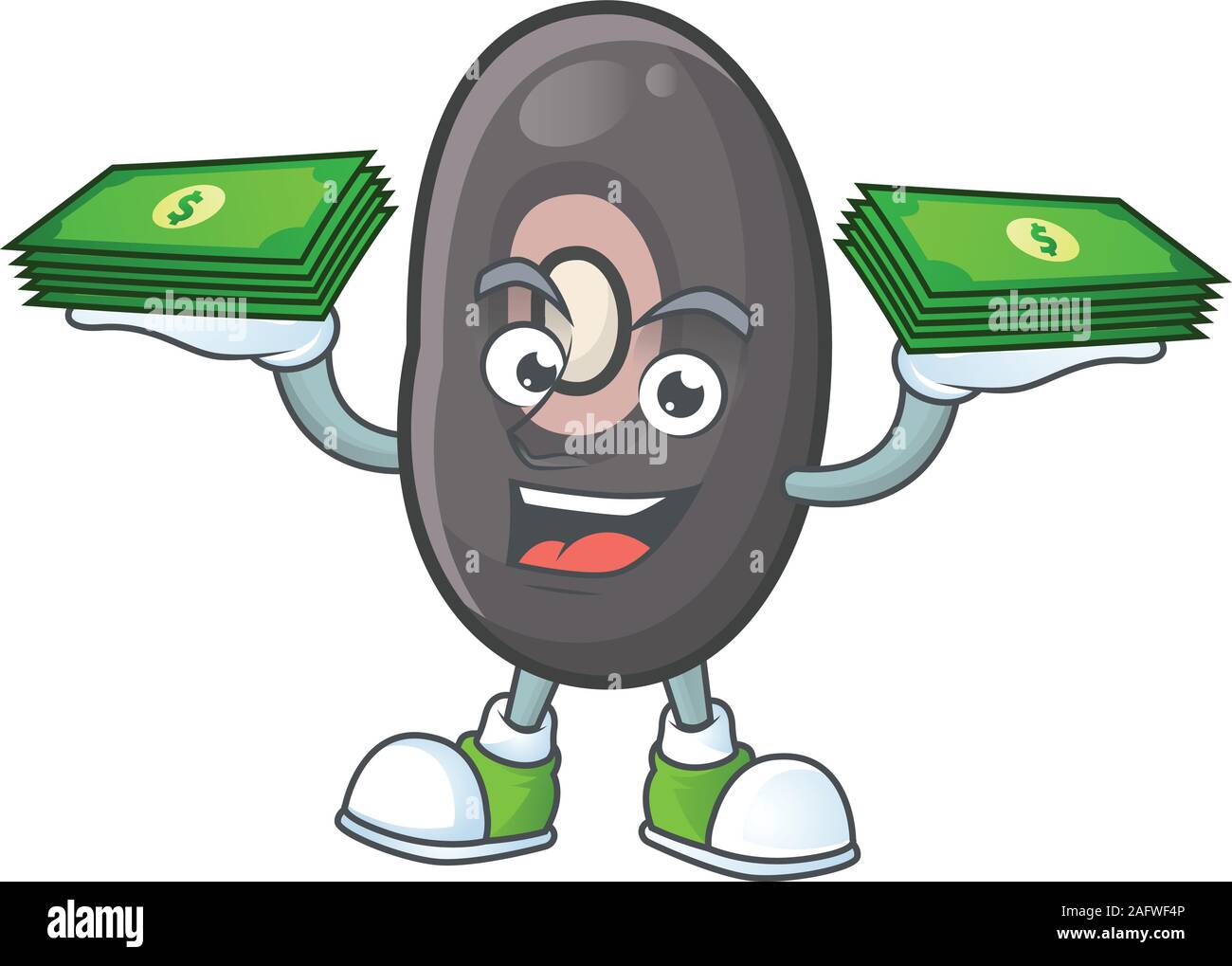 Small black bill Stock Vector Images - Alamy