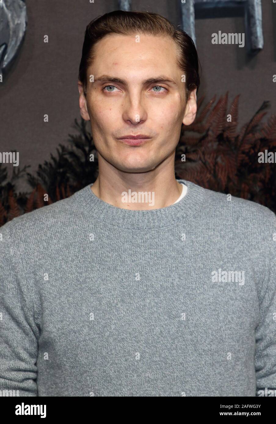 Eamon Farren attends the world premiere of Netflix's The Witcher at the ...