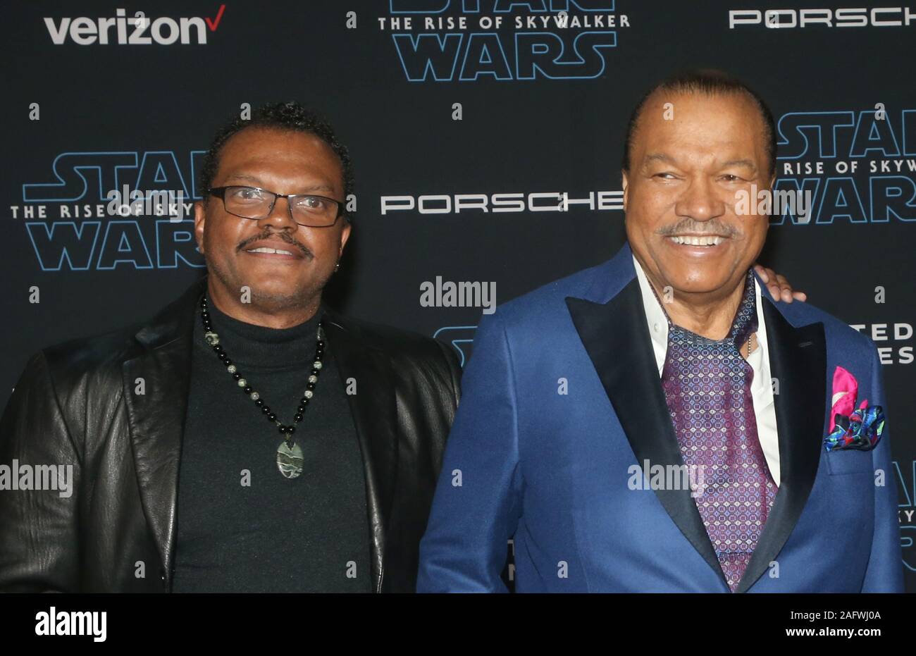 Hollywood, Ca. 16th Dec, 2019. Corey Williams, Billy Dee Williams, at ...