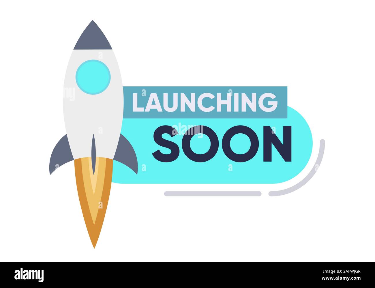 Launching soon Stock Vector Images - Alamy