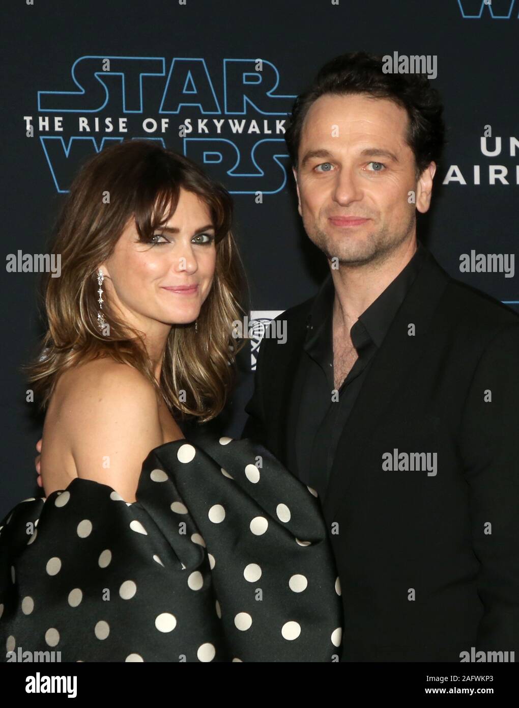 Hollywood, Ca. 16th Dec, 2019. Keri Russell, Matthew Rhys, at the ...