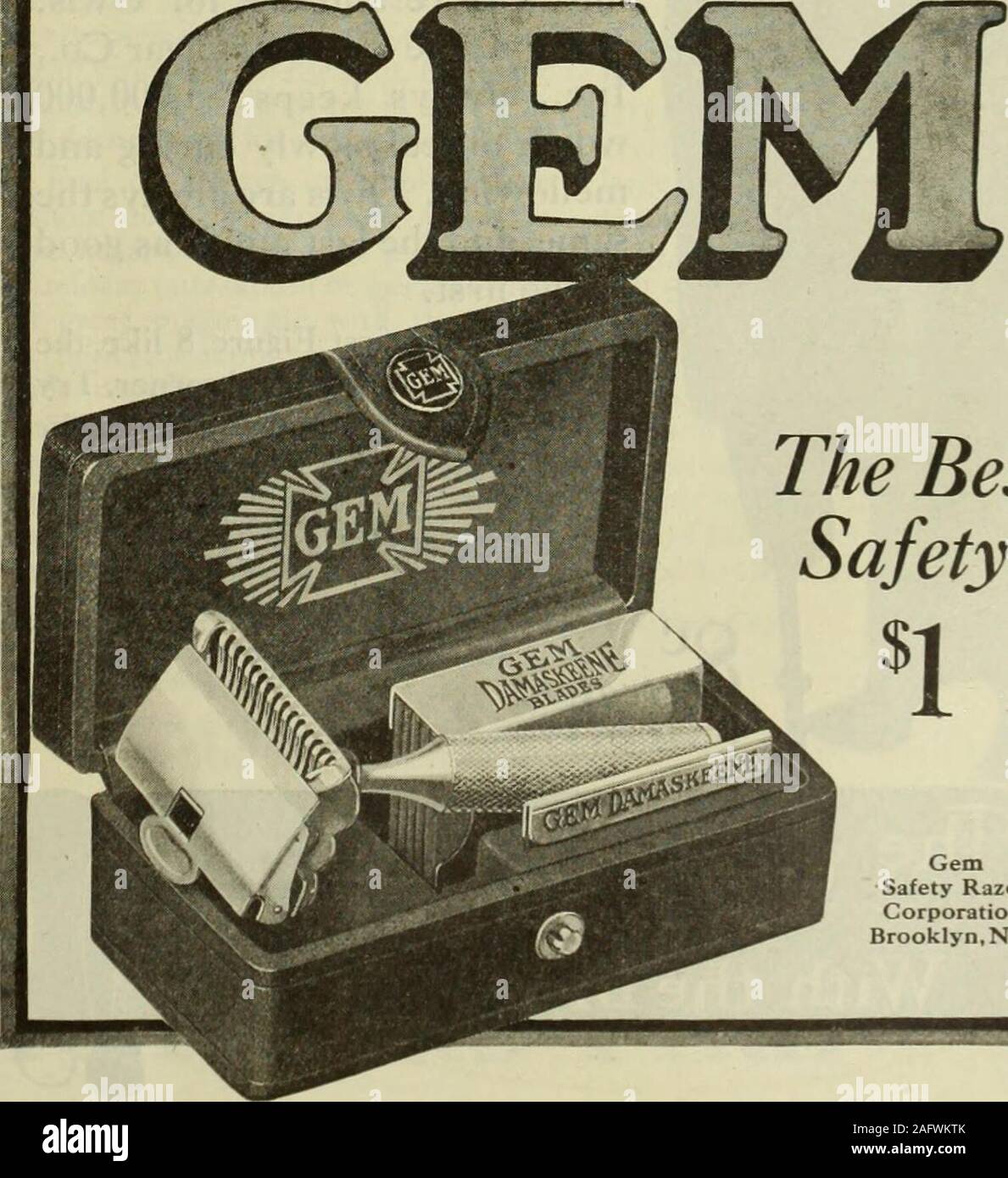 Gem razor blade hi-res stock photography and images - Alamy