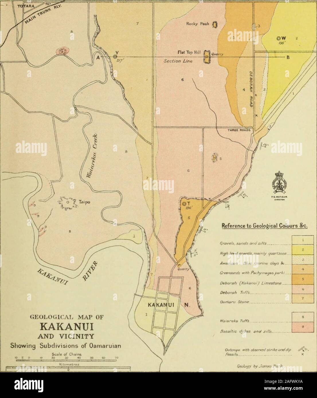. The geology of the Oamaru district, North Otago (Eastern Otago ...