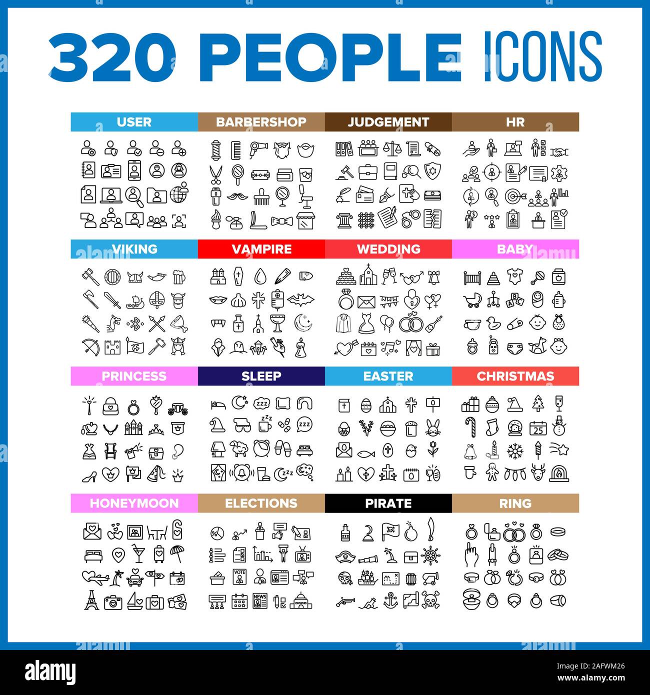 Big ring line Stock Vector Images - Alamy