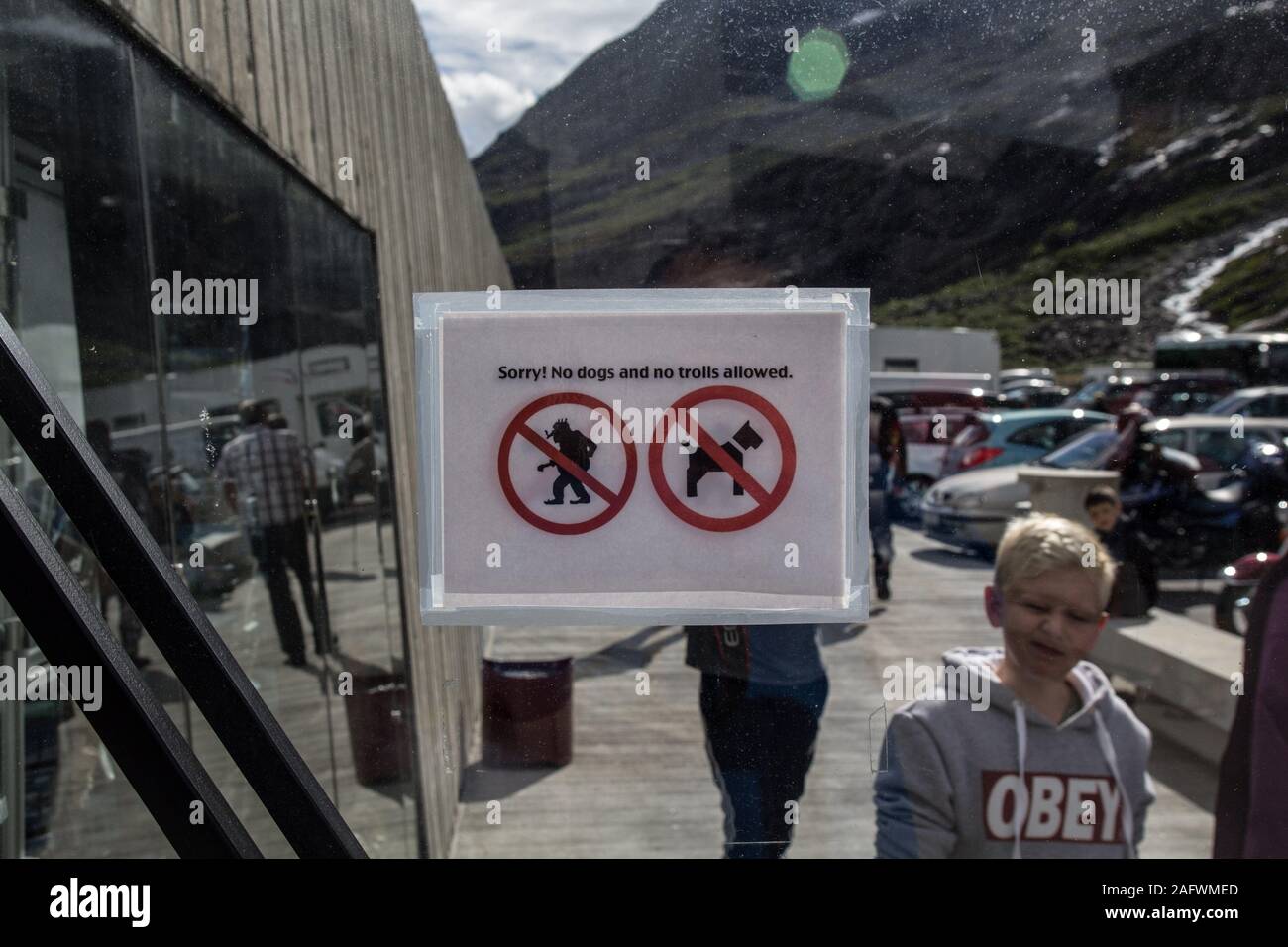 No trolls allowed hi-res stock photography and images - Alamy