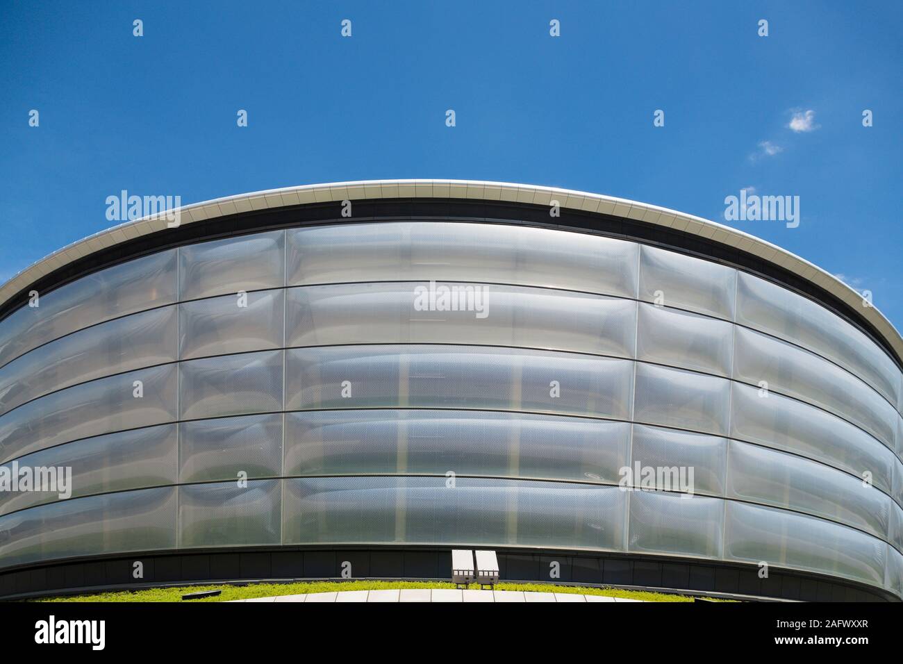 Detail of The SECC Hydro concert hall, Glasgow, Scotland Stock Photo ...