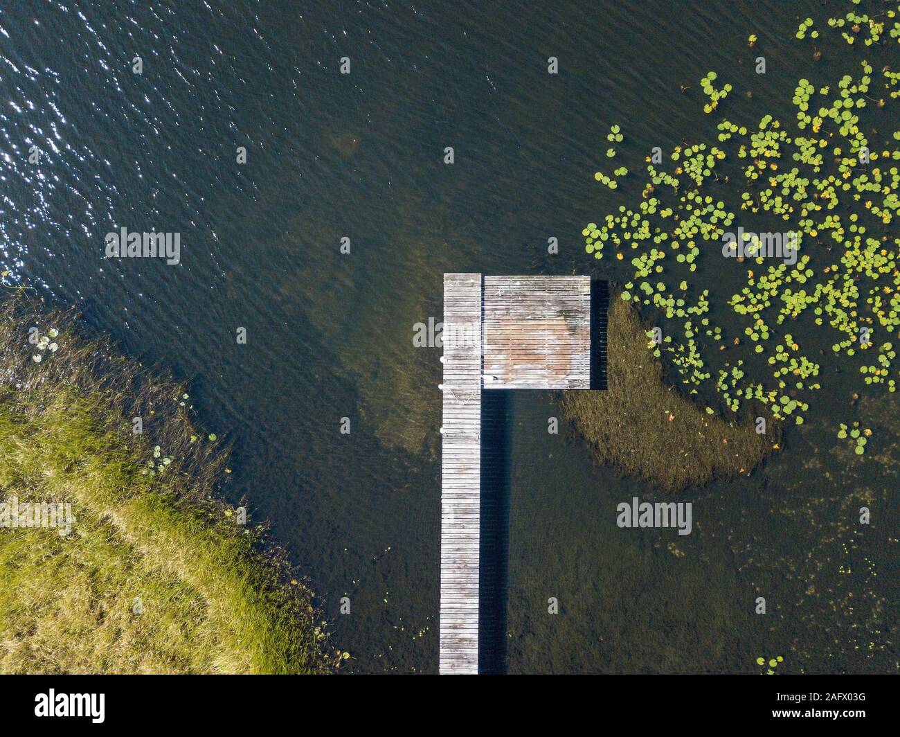 Aerial shot beach boardwalk hi-res stock photography and images - Alamy