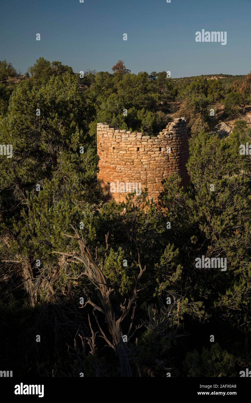 Ruins square tower group hi-res stock photography and images - Alamy