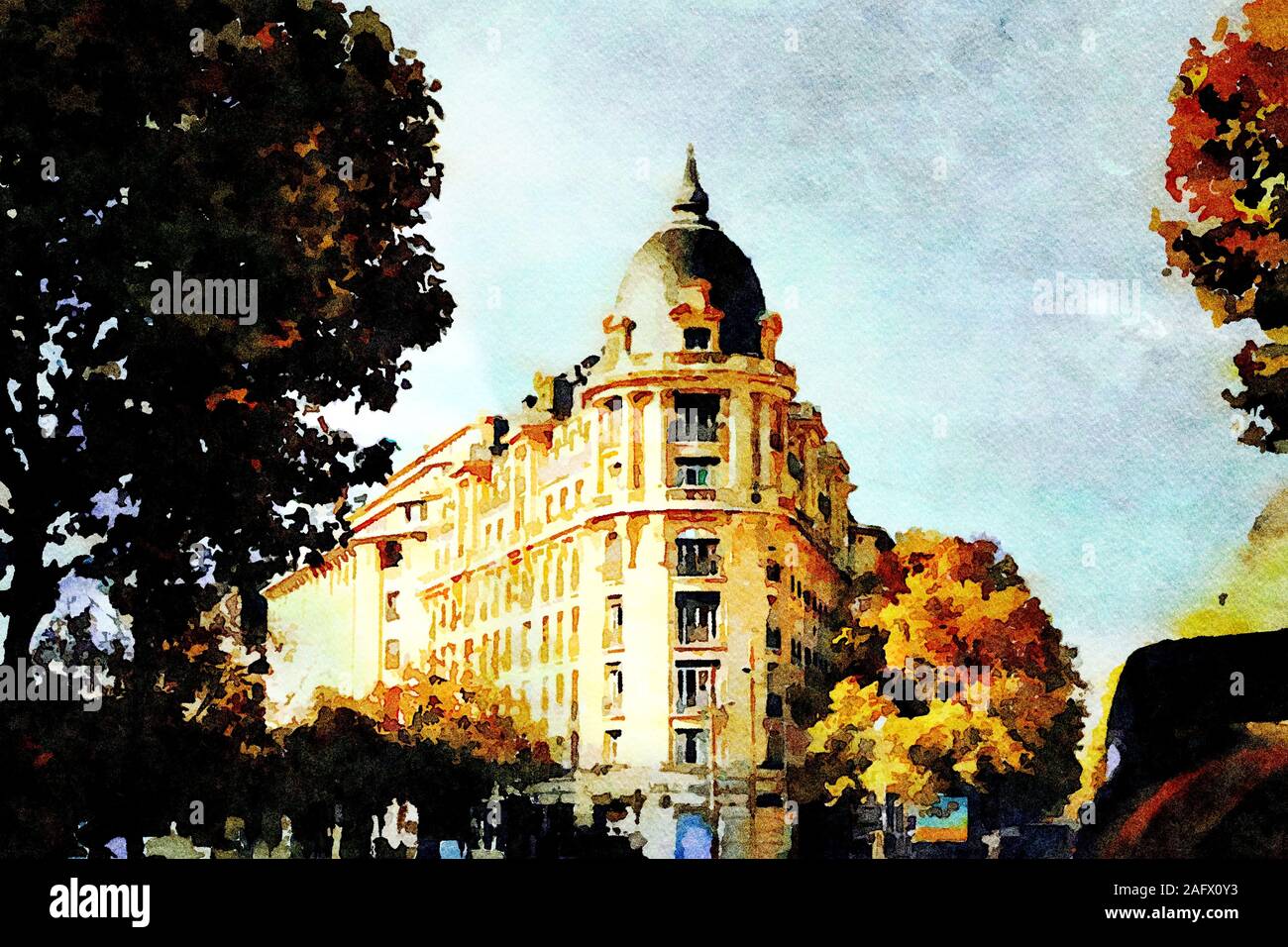 Crossroads concept art hi-res stock photography and images - Alamy