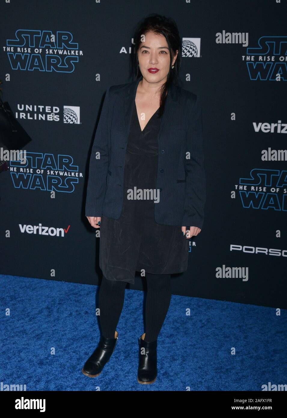 Los Angeles, USA. 17th Dec, 2019. Deborah Chow-Director The Mandalorian ...