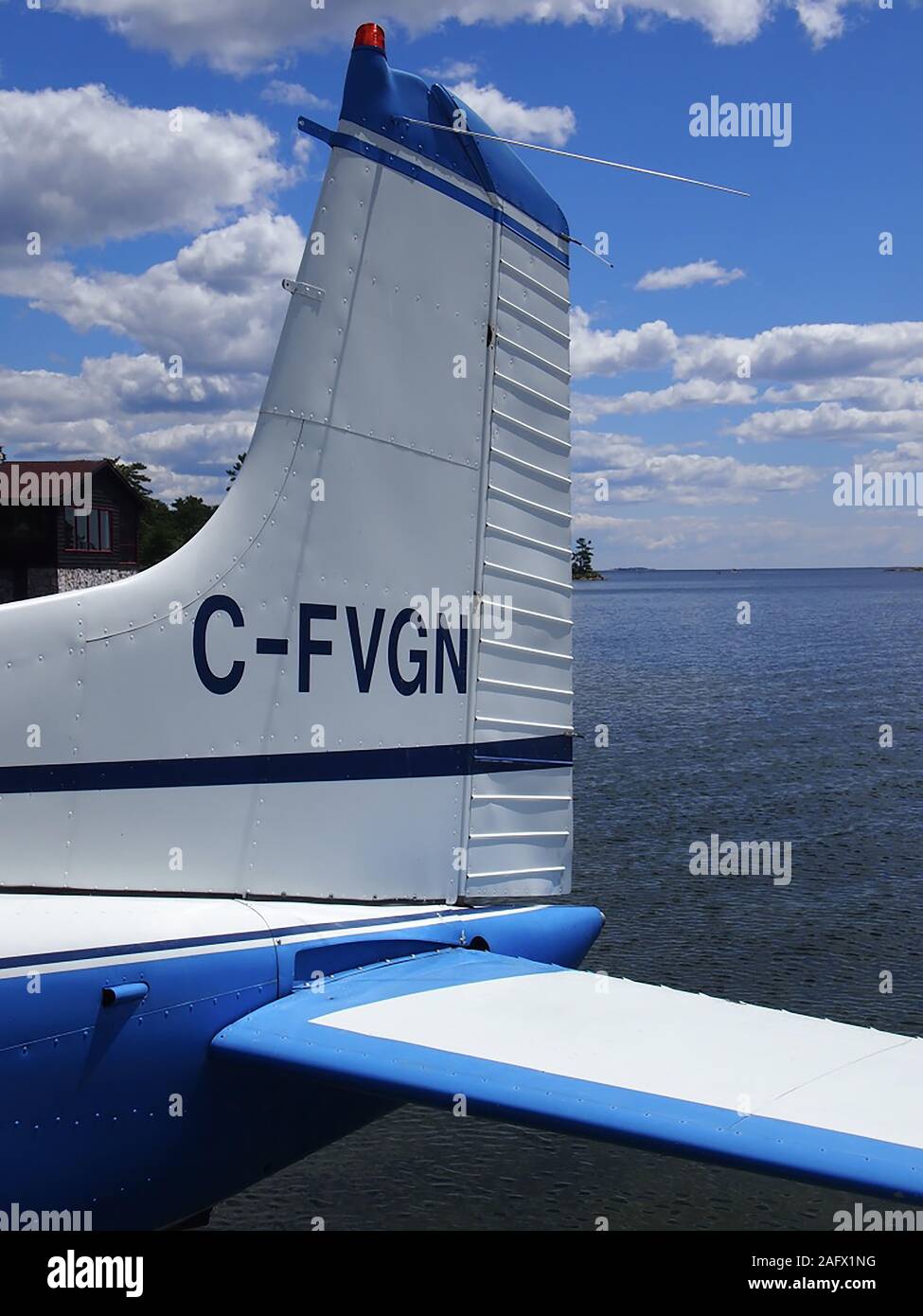 Vintage float plane Stock Photo - Alamy