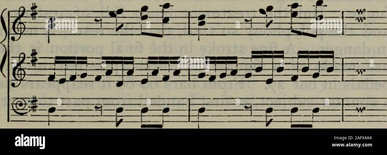 Treble bars hi-res stock photography and images - Alamy