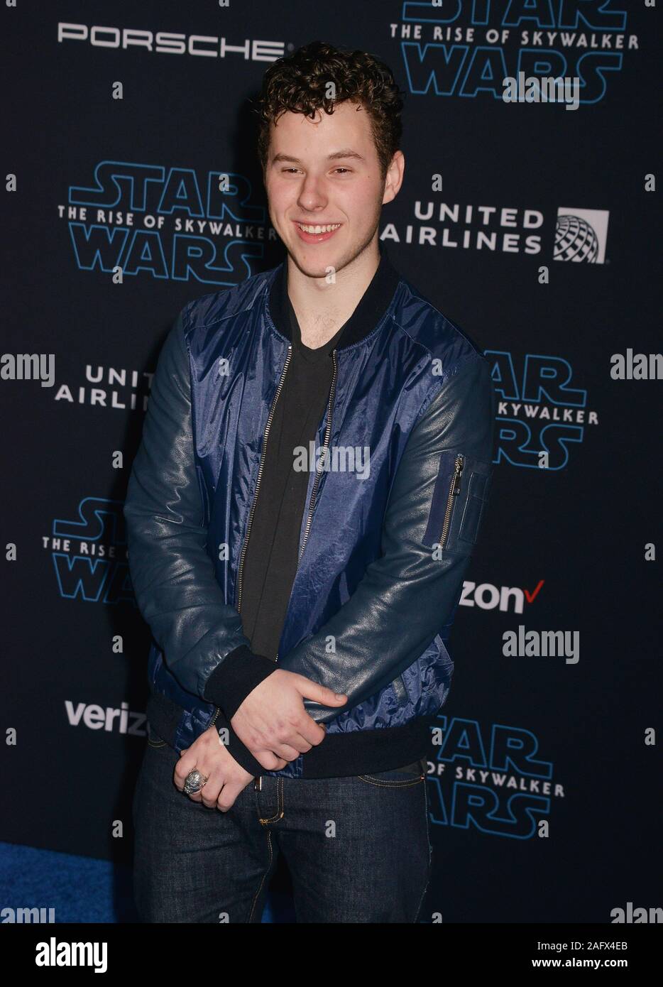 Los Angeles, USA. 17th Dec, 2019. Nolan Gould 058 arrives at the ...