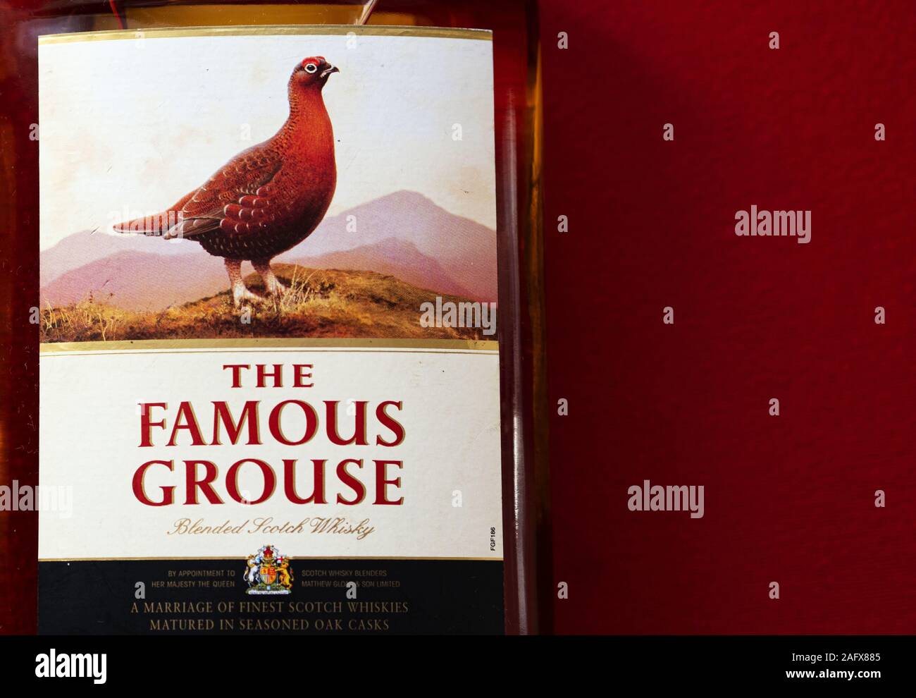 Logo of the famous grouse whisky hi-res stock photography and images ...