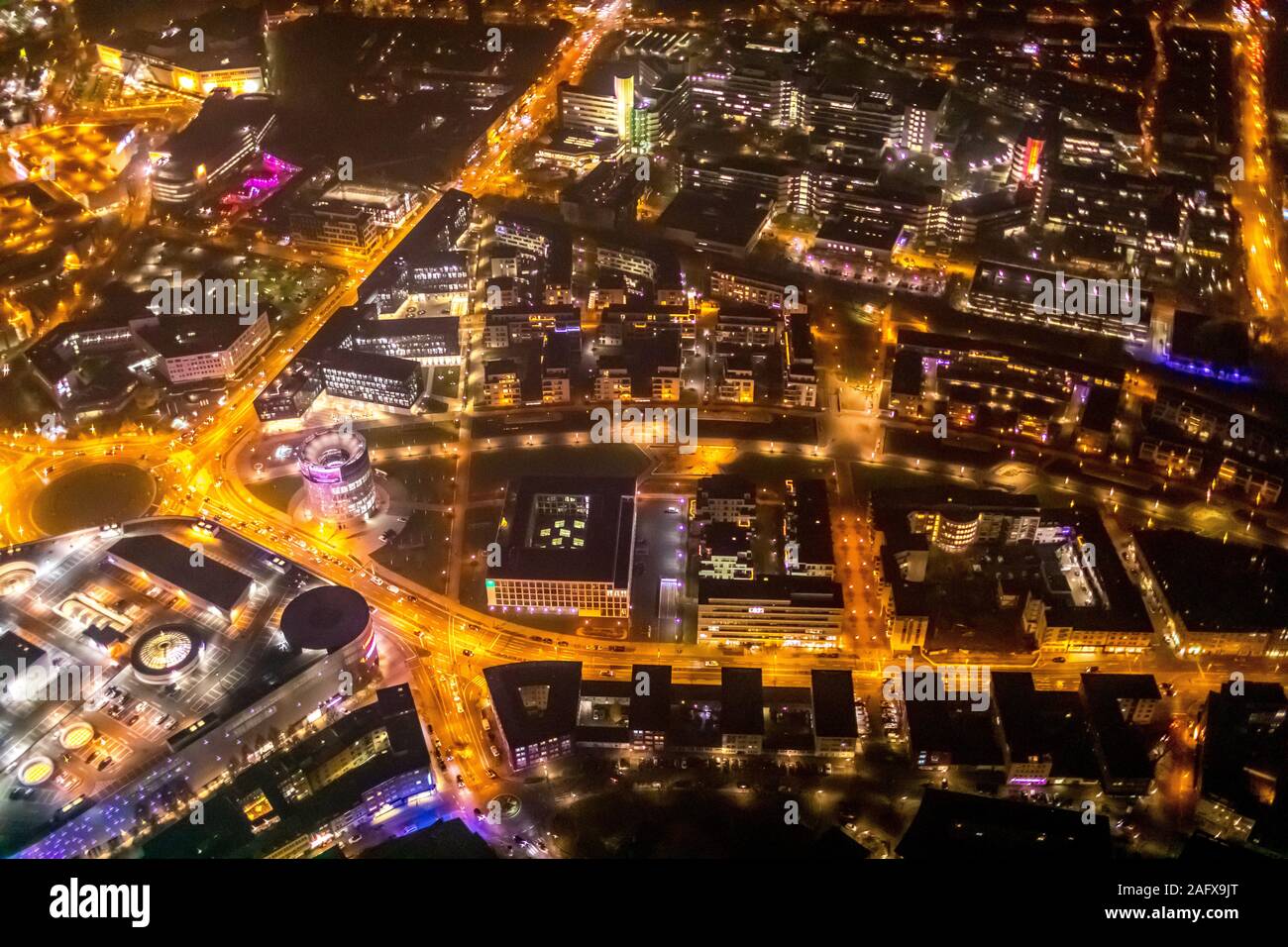 Luftbild von der essener innenstadt hi-res stock photography and images ...