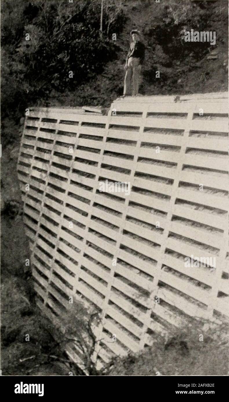 Earth slopes retaining walls hi-res stock photography and images - Alamy